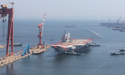 China launches first domestically-built aircraft carrier Type 001A ...