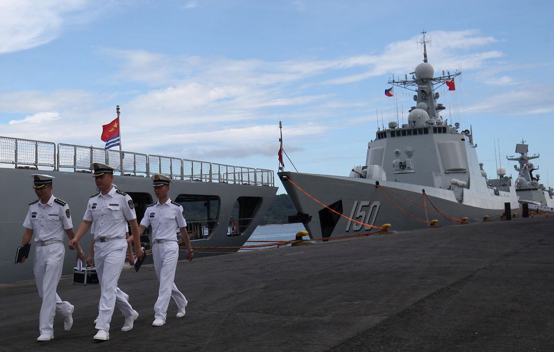 Chinese naval ships arrive for friendly visit in Philippines’ Davao ...