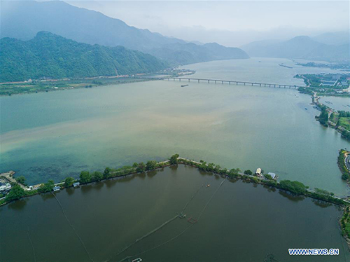 Aerial view of Sandu Township in E China's Zhejiang - Global Times