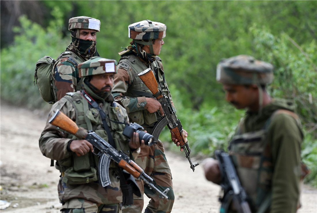 India strengthens Kashmir patrols against armed rebels - Global Times