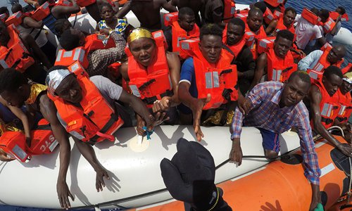 Turkey holds over 3,700 irregular migrants in past week - Global Times