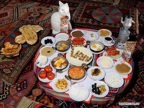 Delicious and sumptuous Van breakfast in Turkey - Global Times