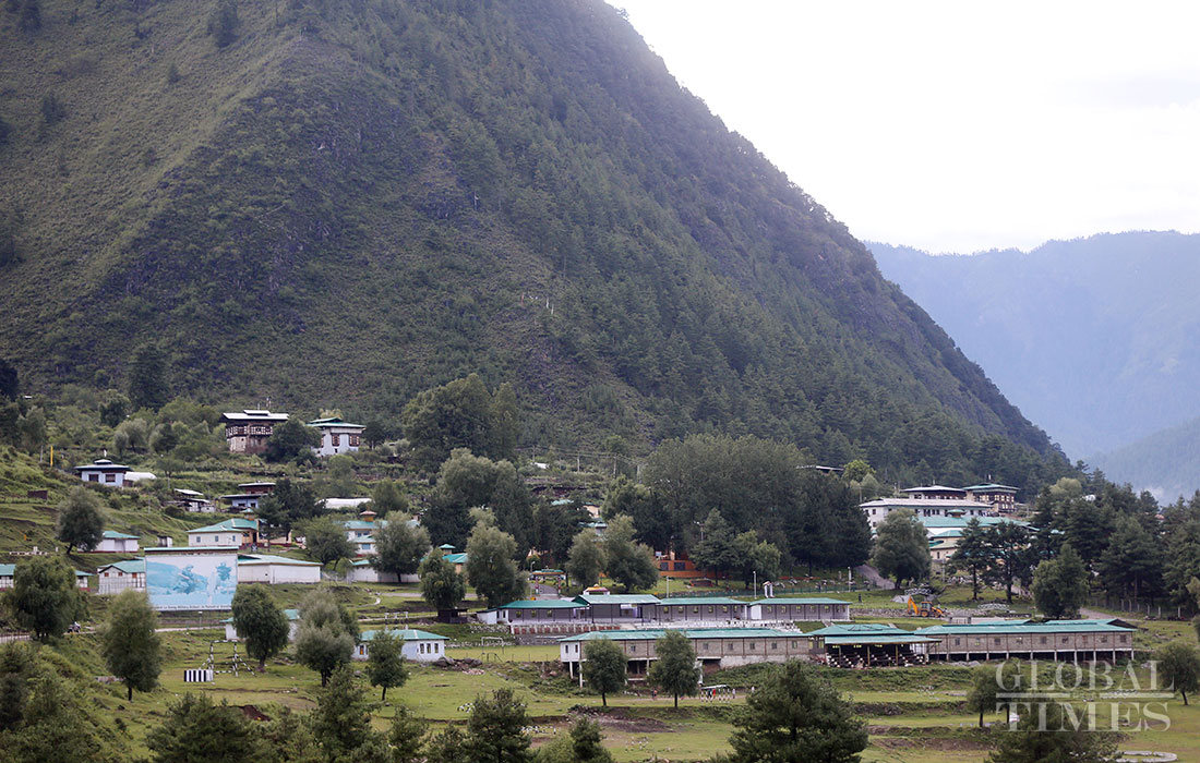 Near Doklam, a rare peek at the army base (and golf course) of Bhutan’s ...