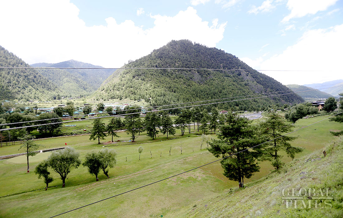 Near Doklam, a rare peek at the army base (and golf course) of Bhutan’s ...