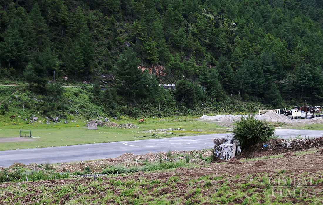 Near Doklam, a rare peek at the army base (and golf course) of Bhutan’s ...