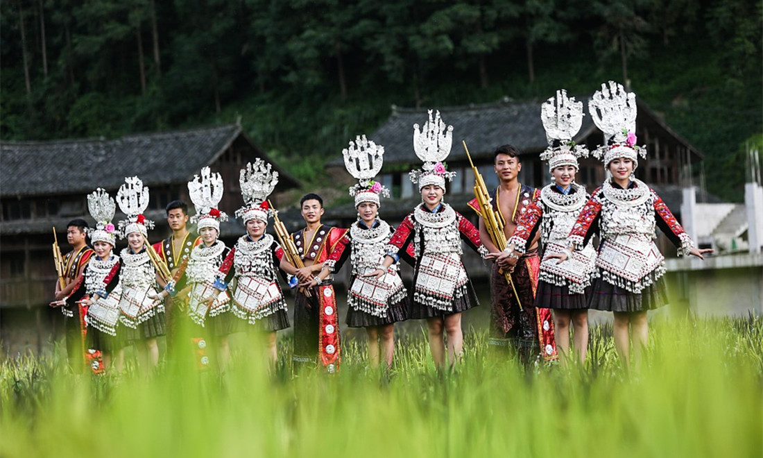 Photos: Colorful costumes of SW China’s Miao people - Global Times