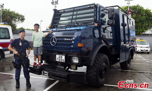 Open day at Hong Kong Airport Security Unit - Global Times