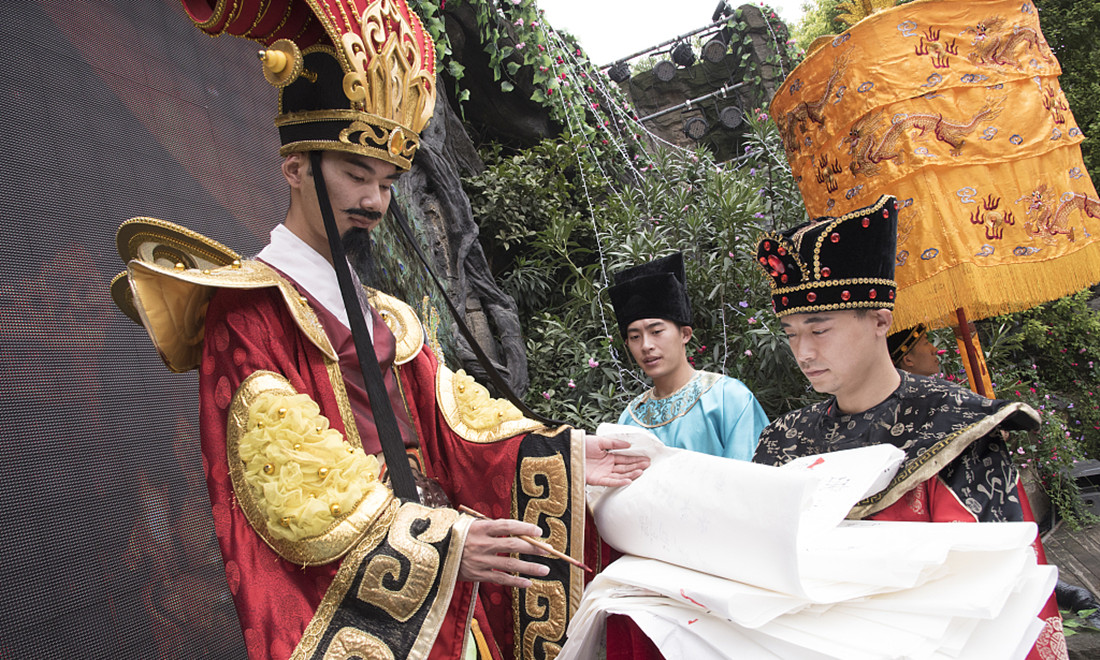 China’s ancient imperial exam reenacted in Hangzhou - Global Times