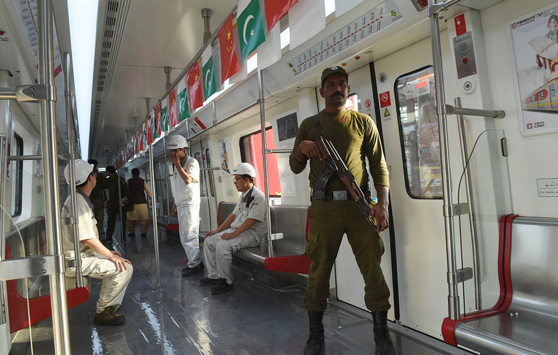 Lahore unveils coaches for Pakistan’s first metro line - Global Times