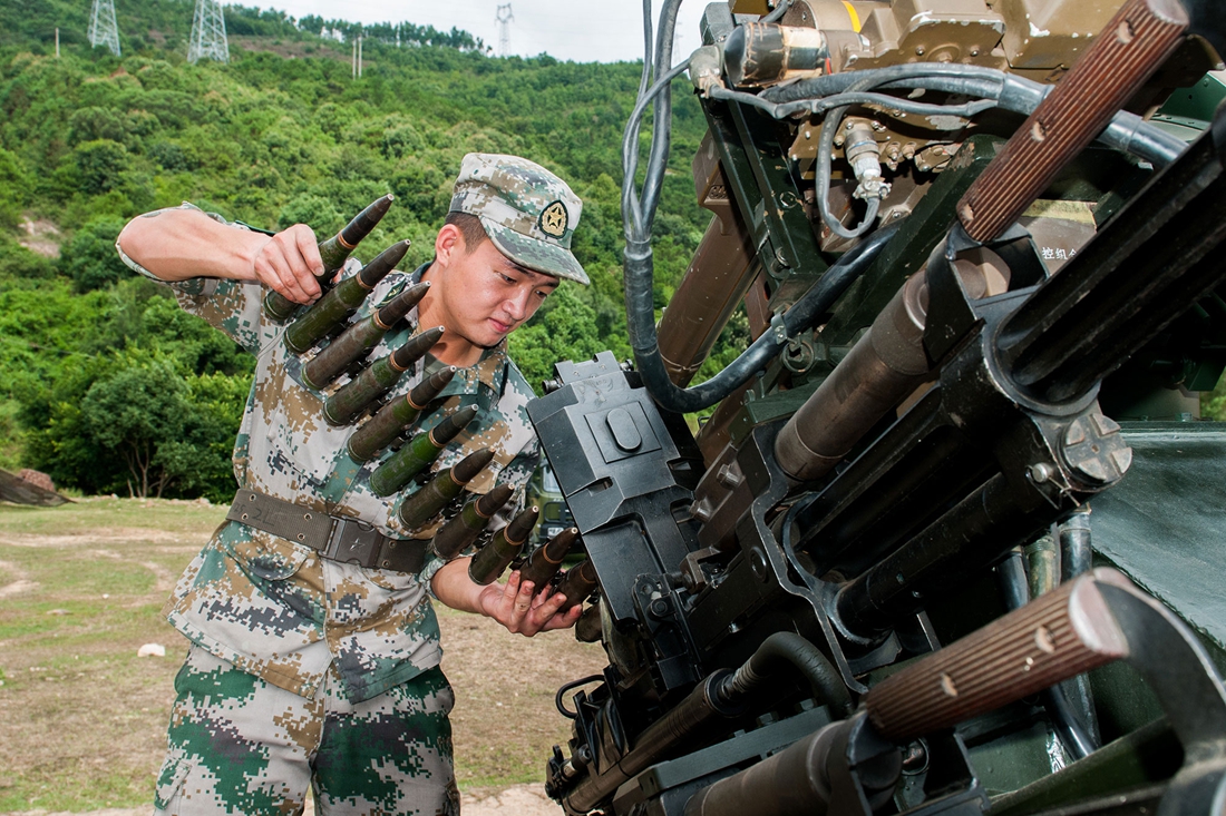 Shady setup in live-fire training - Global Times