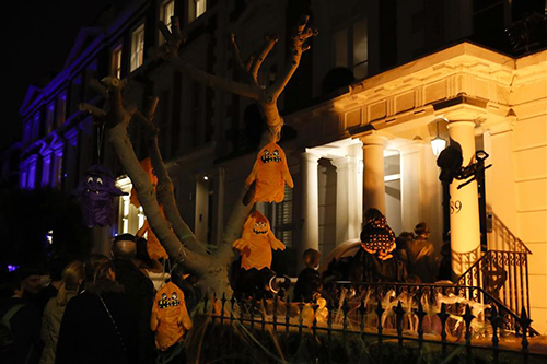 Halloween marked in London - Global Times