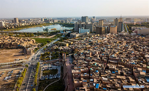 Xinjiang City Development Of Shihezi, NW China's Xinjiang Xinhua
