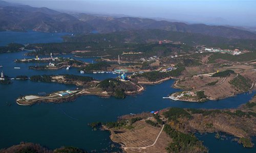 Scenery of Danjiangkou Reservoir in central China's Henan - Global Times