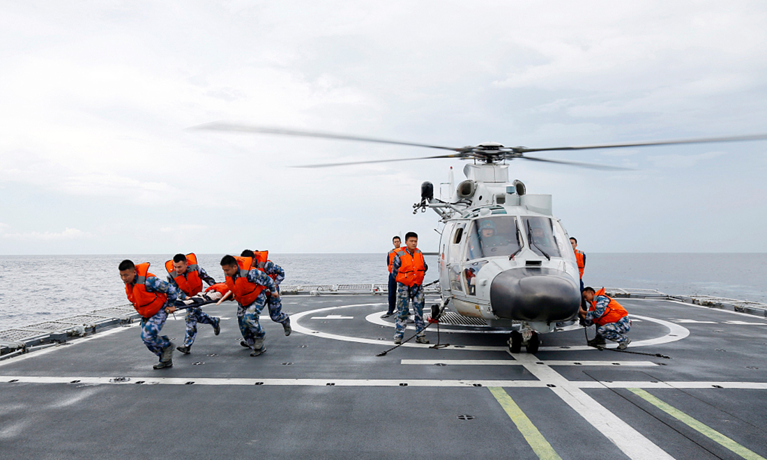 PLA frigate Yuncheng returns from multilateral maritime exercise ...