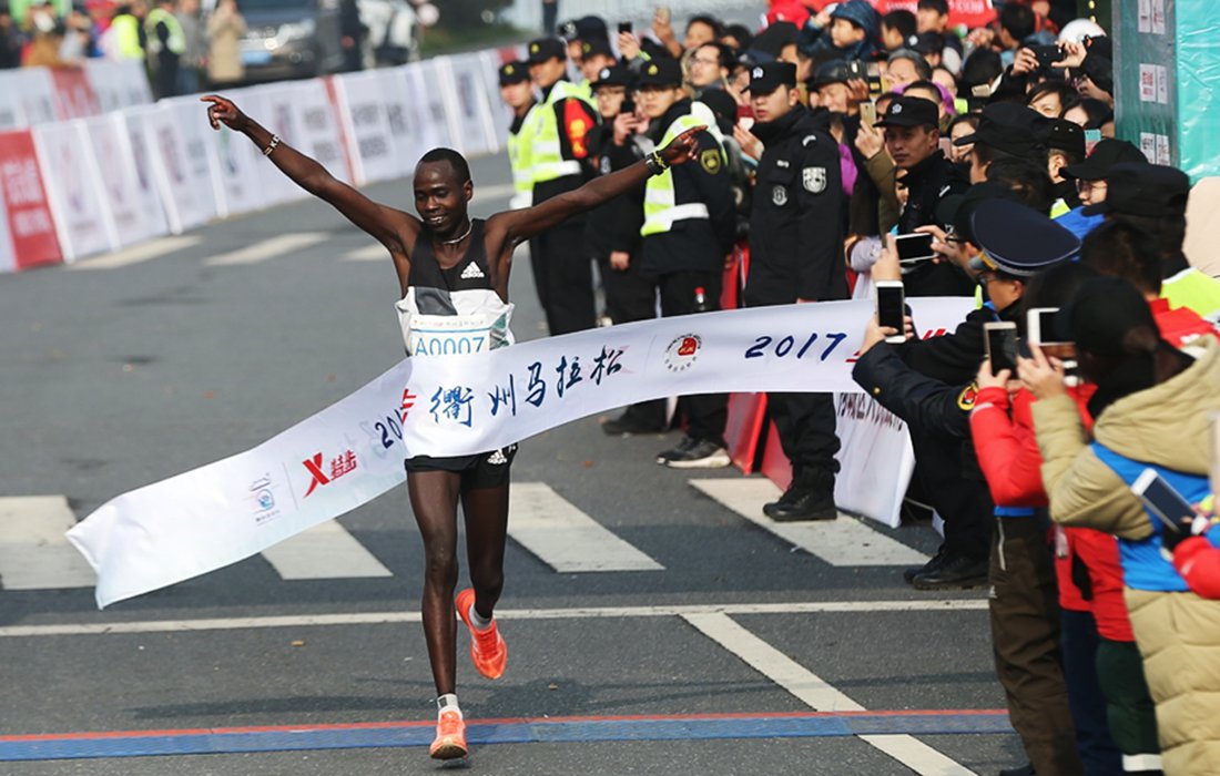 More than 9,000 run East China city’s first full marathon - Global Times