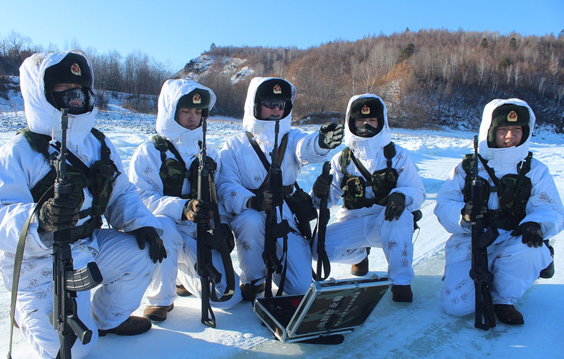 Newly enlisted soldiers begin patrols for China’s Northern Theater ...