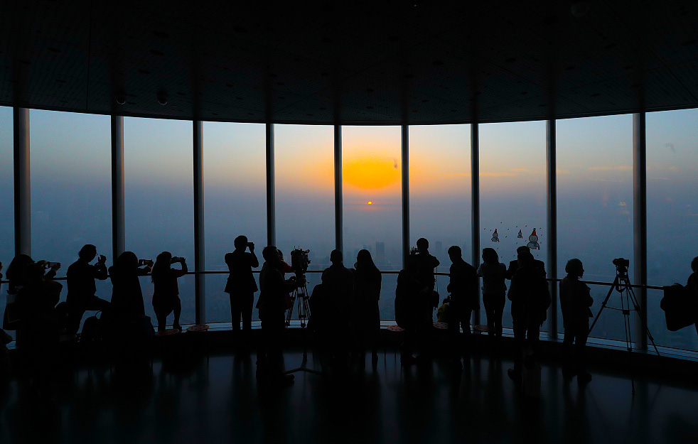 China welcomes the first sunrise of 2018 - Global Times