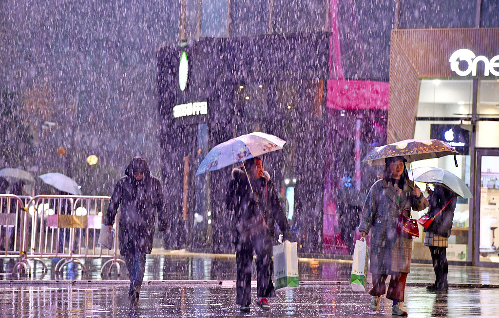 In pics: first snowfall across China - Global Times