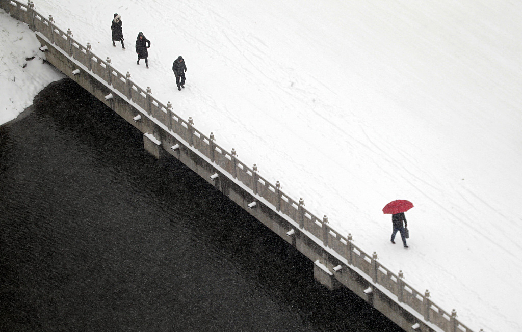 In pics: first snowfall across China - Global Times