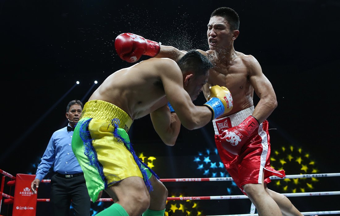 Chinese boxer Sun Xiangxiang fights his way to IBF Silk Road Champions ...