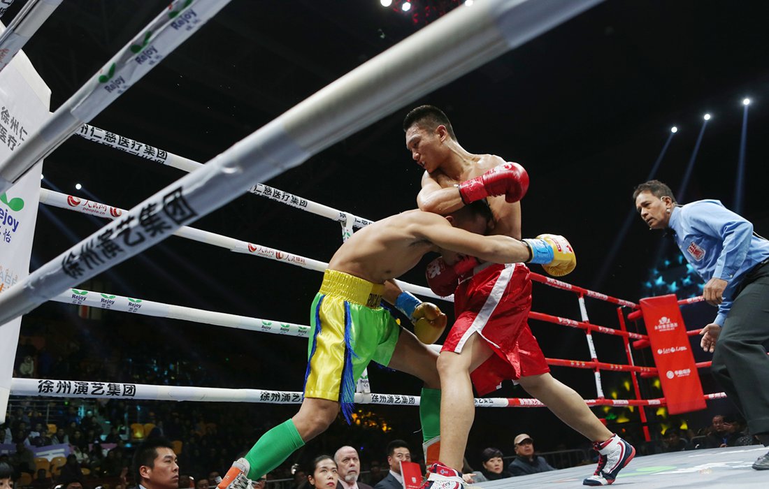 Chinese boxer Sun Xiangxiang fights his way to IBF Silk Road Champions ...