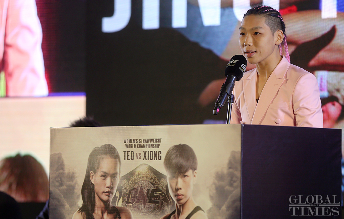 Chinese MMA fighter Xiong Jingnan to contend for ONE Championship title ...