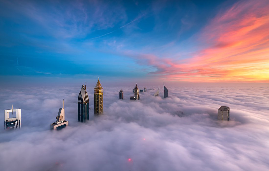 Dubai in mist, a riot of colors - Global Times