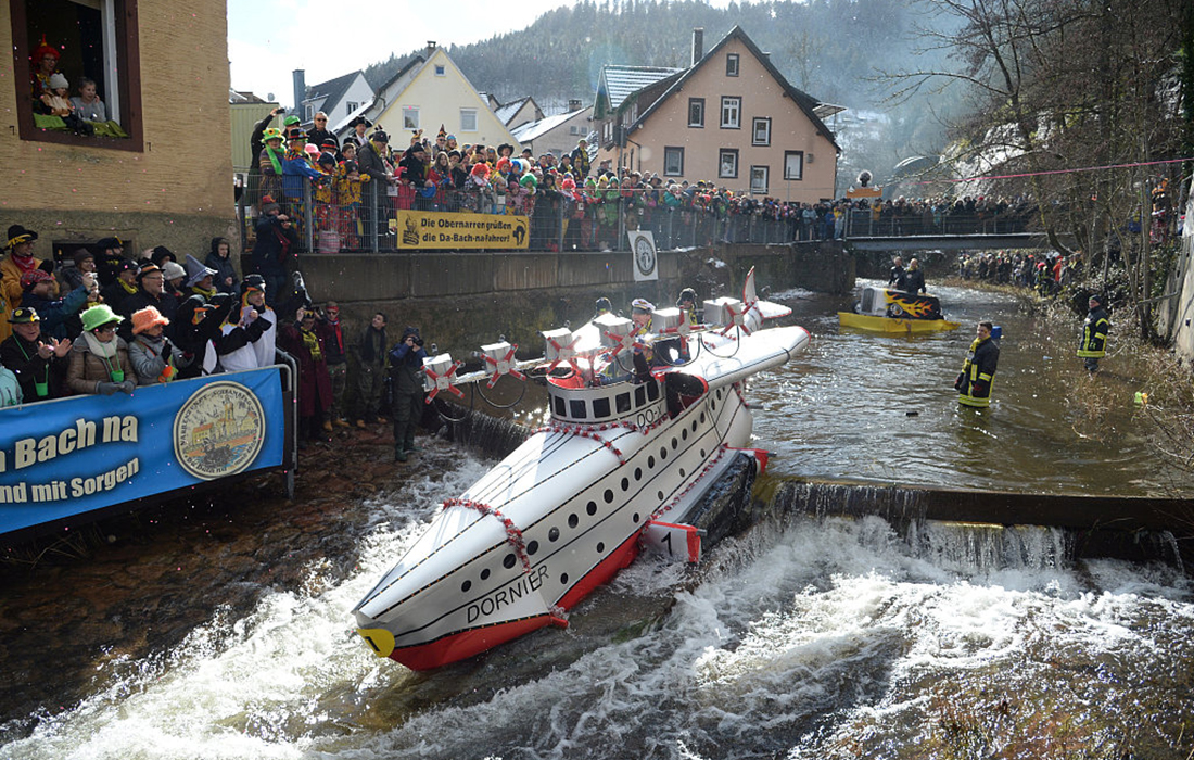 Celebrating ‘Rose Monday’ with a raft race in Germany - Global Times