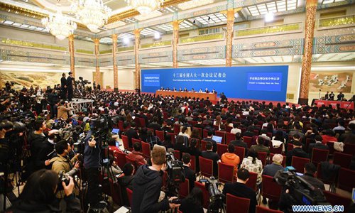 In pics: Chinese Premier meets press - Global Times