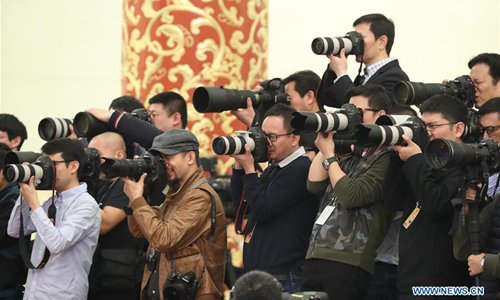 In pics: Chinese Premier meets press - Global Times
