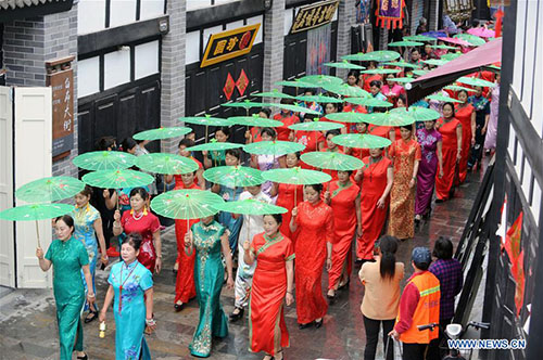 Cheongsam cultural festival held in E China's Anhui - Global Times
