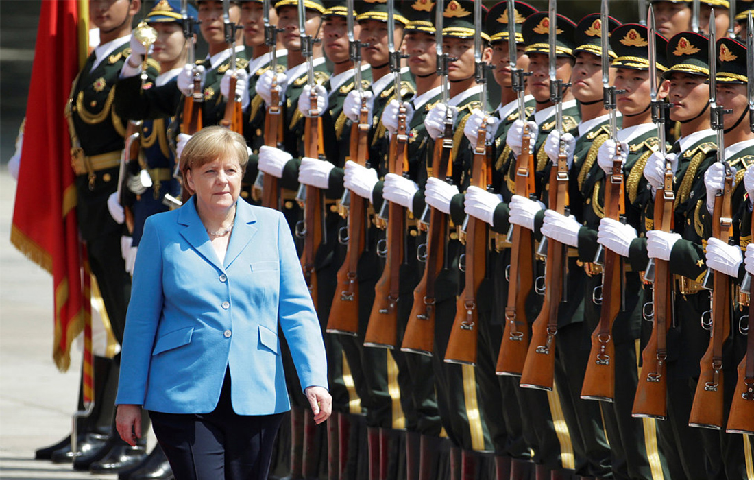 German Chancellor Angela Merkel makes official China visit - Global Times