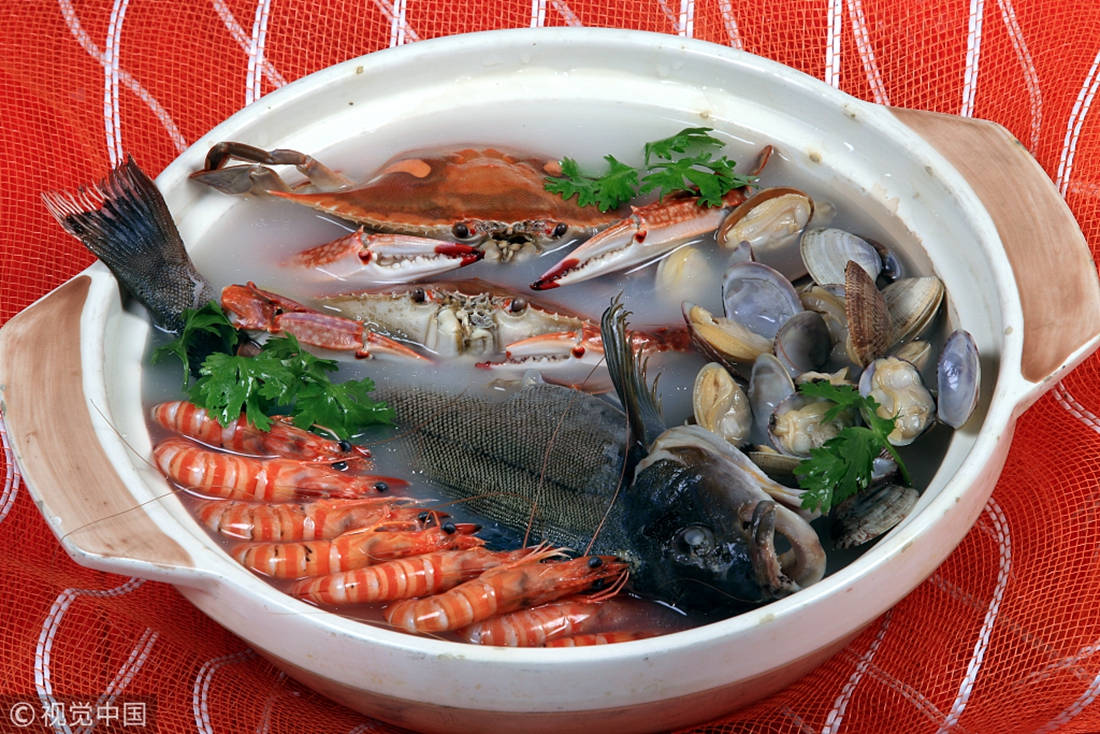 Qingdao offers visitors from all over the world its local seafood ...