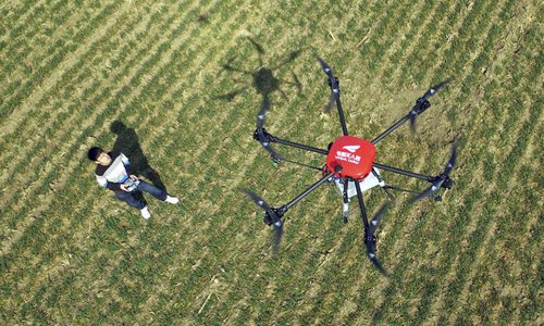 Drones embedded in people's lives across China - Global Times