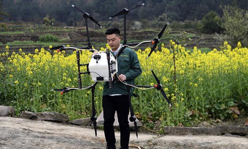 Drones embedded in people's lives across China - Global Times