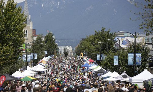 Car Free Day event held in Vancouver, Canada - Global Times