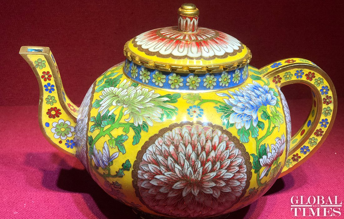 Chinese cloisonné exhibit opens in Beijing - Global Times