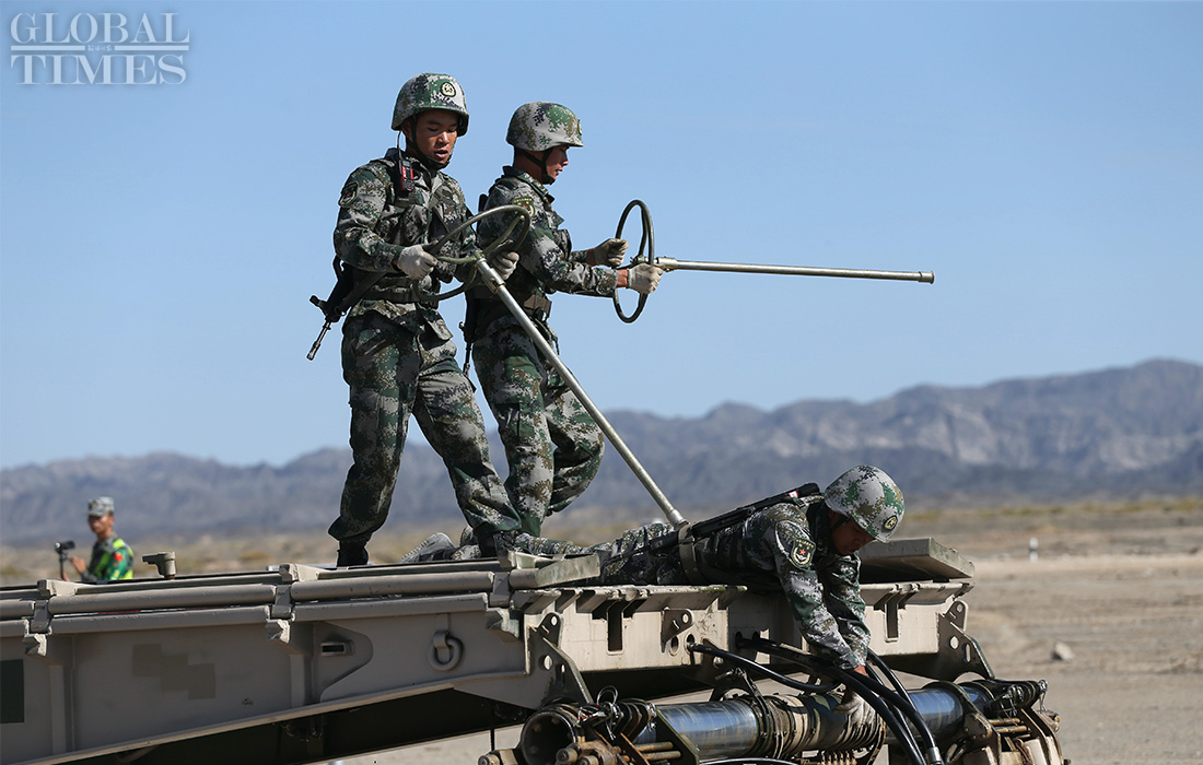 Chinese team ranked first in the competition of the assemblage of a ...