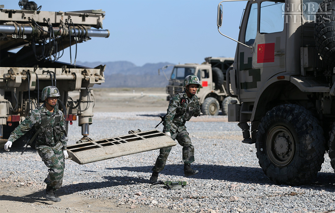 Chinese team ranked first in the competition of the assemblage of a ...