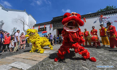 Folk customs and culture festival held in E China's Zhejiang - Global Times