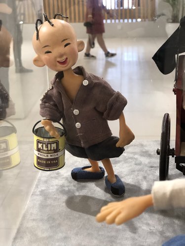 Original ‘Sanmao’ comic strips exhibited at Yantai Art Museum - Global ...