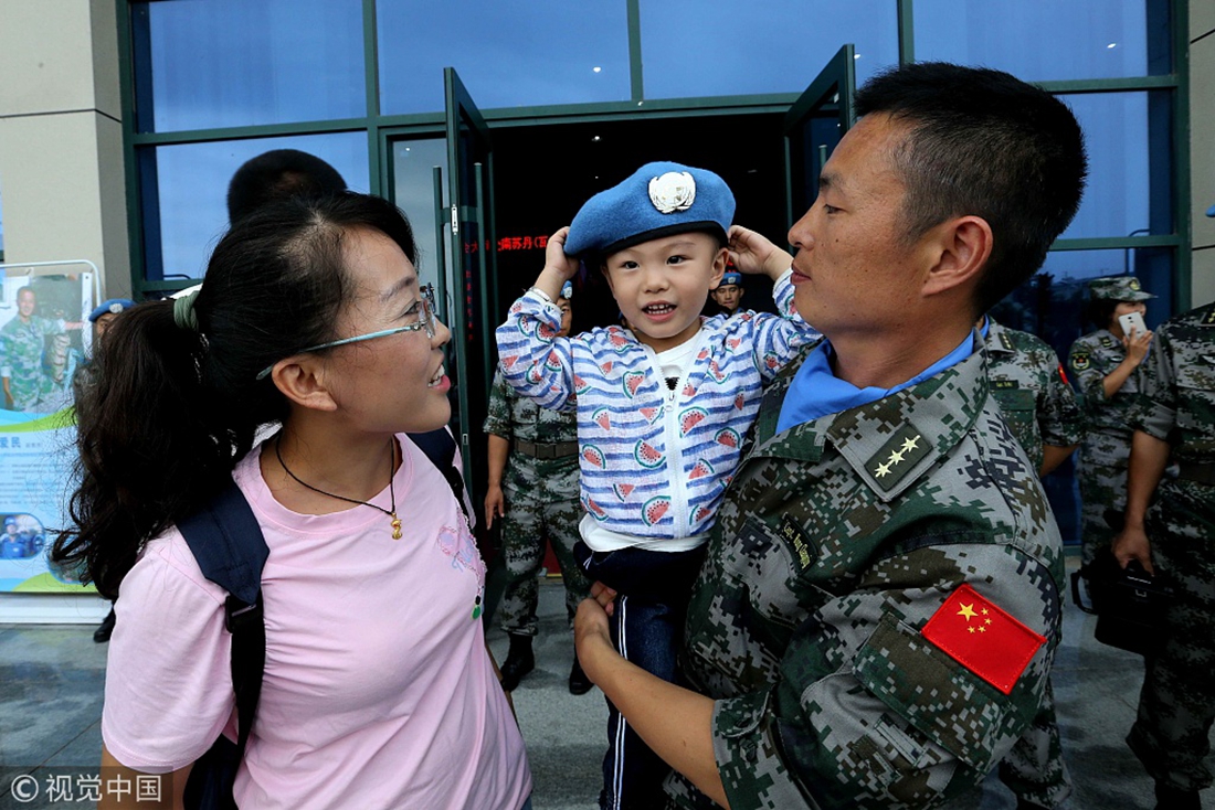 China sends its ninth batch of peacekeeping forces to South Sudan ...