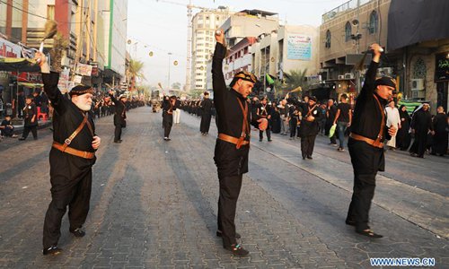 People celebrate upcoming Ashura in Baghdad - Global Times