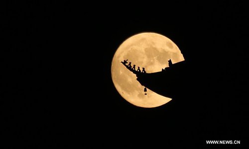 Full moon seen across China on Mid-Autumn Festival - Global Times