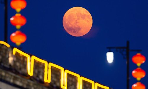 Full moon seen across China on Mid-Autumn Festival - Global Times