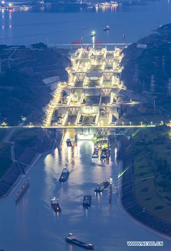 Ship lock throughput at China's Three Gorges Dam in 2018 increases ...