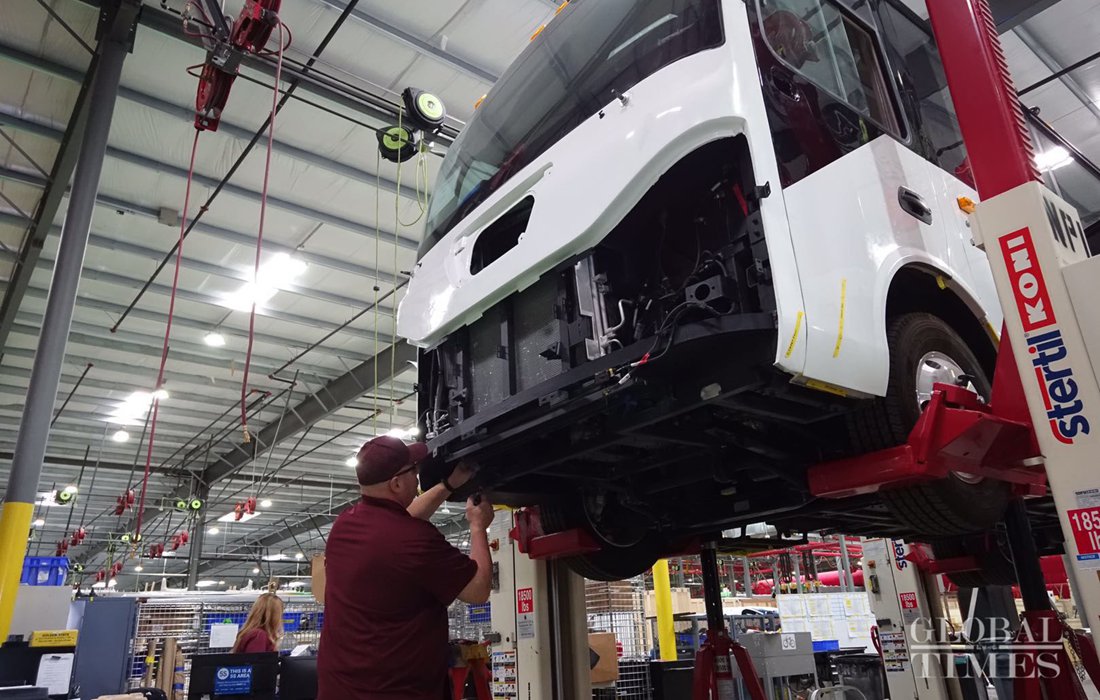BYD factory in Lancaster creates jobs for locals - Global Times