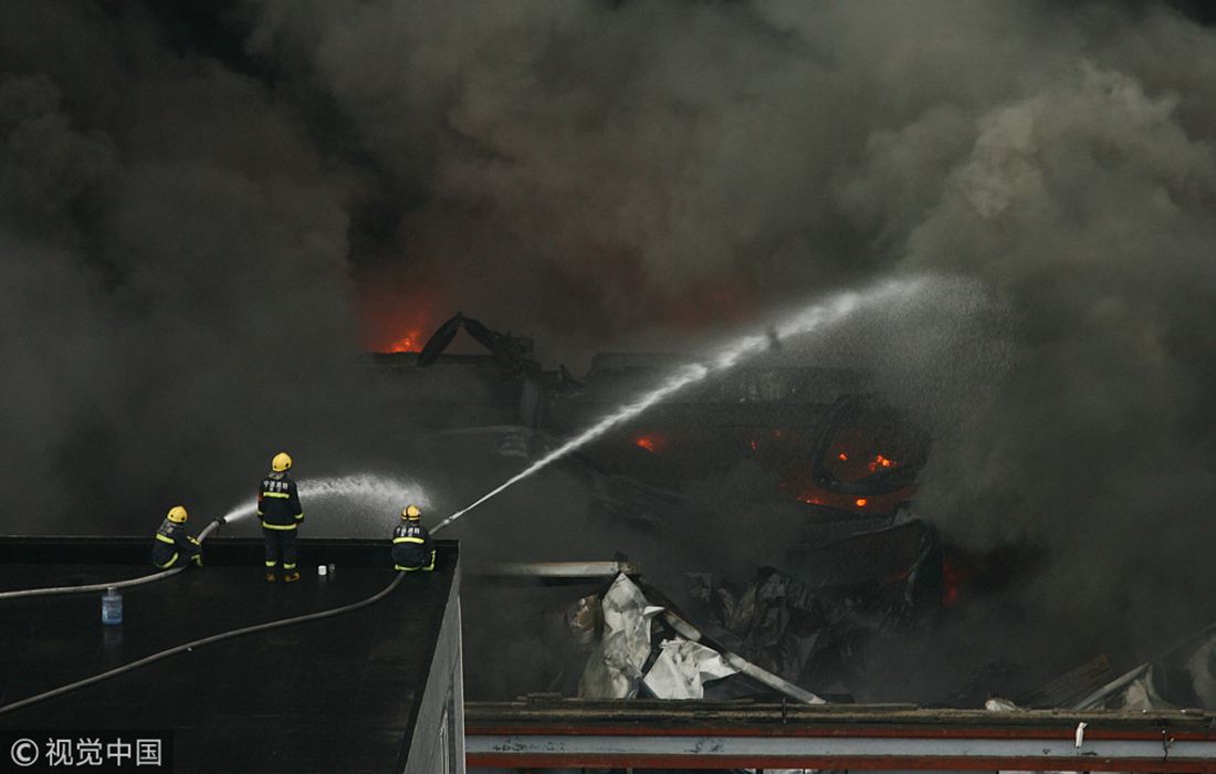 Heroic actions: Chinese firefighters look back on their 53 years of ...