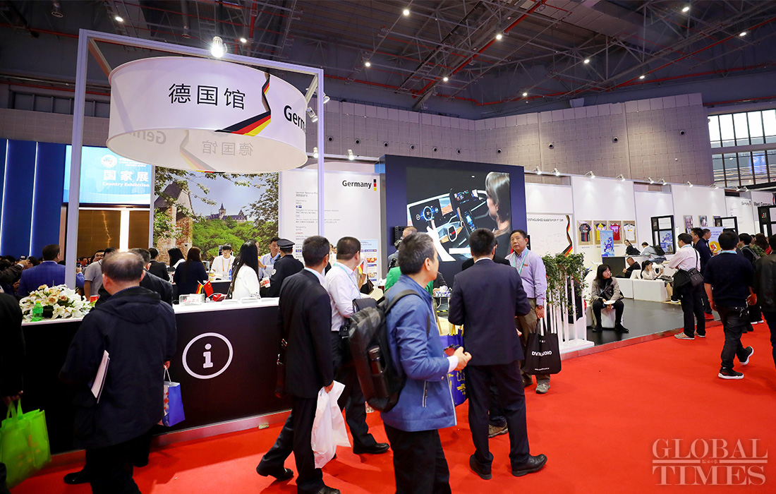 A glimpse into the pavilions for 12 guest countries of honor at the ...