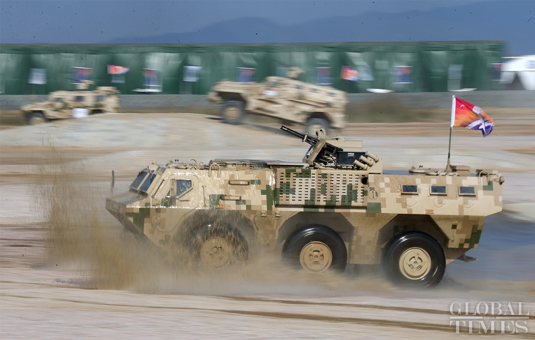 Ground forces equipment take center stage at Airshow China on Wednesday ...